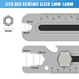 Tomorotec 4-In-1 Multifunctional Utility Knife, Stainless Steel Box Cutter Retractable w/ 10 SK5 Replacement Blades, Mutipurpose for Knife, Ruler, Bottle Opener, Wrench, Heavy-Duty for Office Home Use