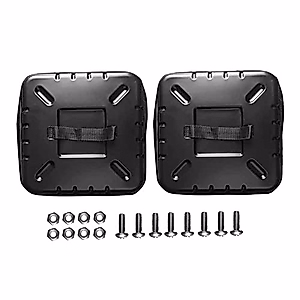 MWEDP 2 Set of AM122416 Grass Bag, Compatible with John Deere AM101602 Grass Bags, Fits Series 100 L110 X110 125 D100 LA120 Z225 & More