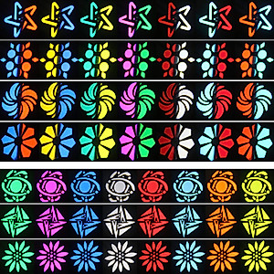 Tomshine Moving Head 15 colours and 8 gobos DJ Lights 9 / 11 Channel 30W LED Stage Light with colours mix for Party Disco DJ Show KTV