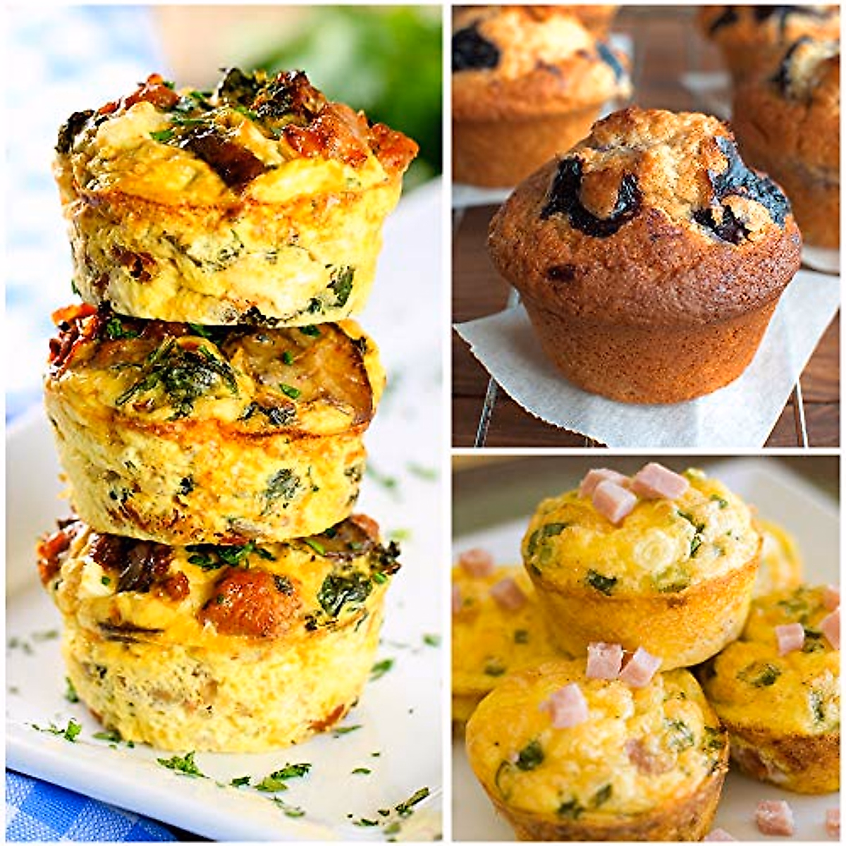 CAKETIME Silicone Muffin Pan Set - Cupcake Pans 12 Cups Silicone Baking Molds,BPA Free 100% Food Grade, Pinch Test Approved, Pack of 2