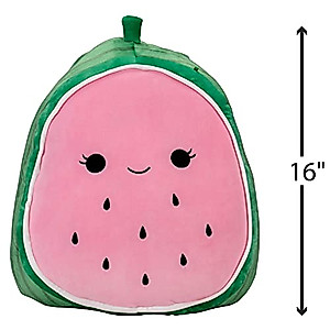 Squishmallows Official Kellytoy Plush 16" Wanda The Watermelon- Ultrasoft Stuffed Animal Plush Toy