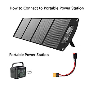CERRXIAN 3.2FT 12AWG XT60 Male to Solar Panel Connector 30A Power Pole Port Extension Cable for Center Drive Motor, Solar Panel to Portable Generator(XT60-M)