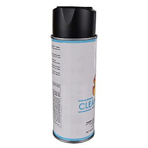 CleanBurn High Heat Stove Paint - Ideal for Stoves, High Temp Black Spray Paint with Flat Finish