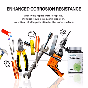 Tin Plating Soluiton, 150ml, Tin Plating Slution, Excellent Corrosion Resistance, Excellent Electrical Conductivity, Easy to Weld
