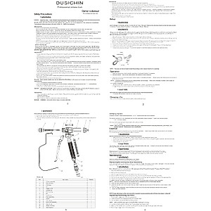 DUSICHIN Airless Paint Primer Spray Gun High Pressure 3600 PSI Reversible 517 Nozzle Tip Guard Swivel Joint with 10 inches Extension Pole for Titan Graco Airless Paint Sprayers Aftermarket DUS3600