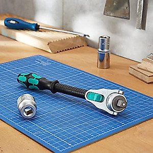 Wera - 5073262001 Zyklop 8000 C SB Ratchet, Square Socket 1/2"