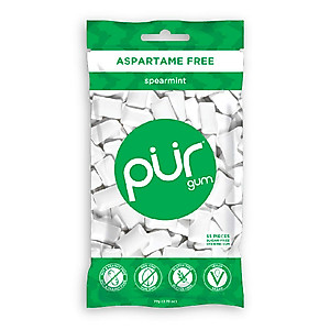 Pur Gum Variety Pack - Peppermint, Pomegranate Mint, Spearmint and Wintergreen - 55 Pieces each