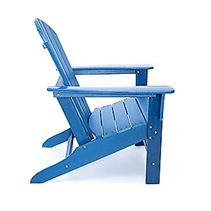 LuXeo LUX-1518-NAVY2T Hampton Adirondack 3-Piece Set, Navy