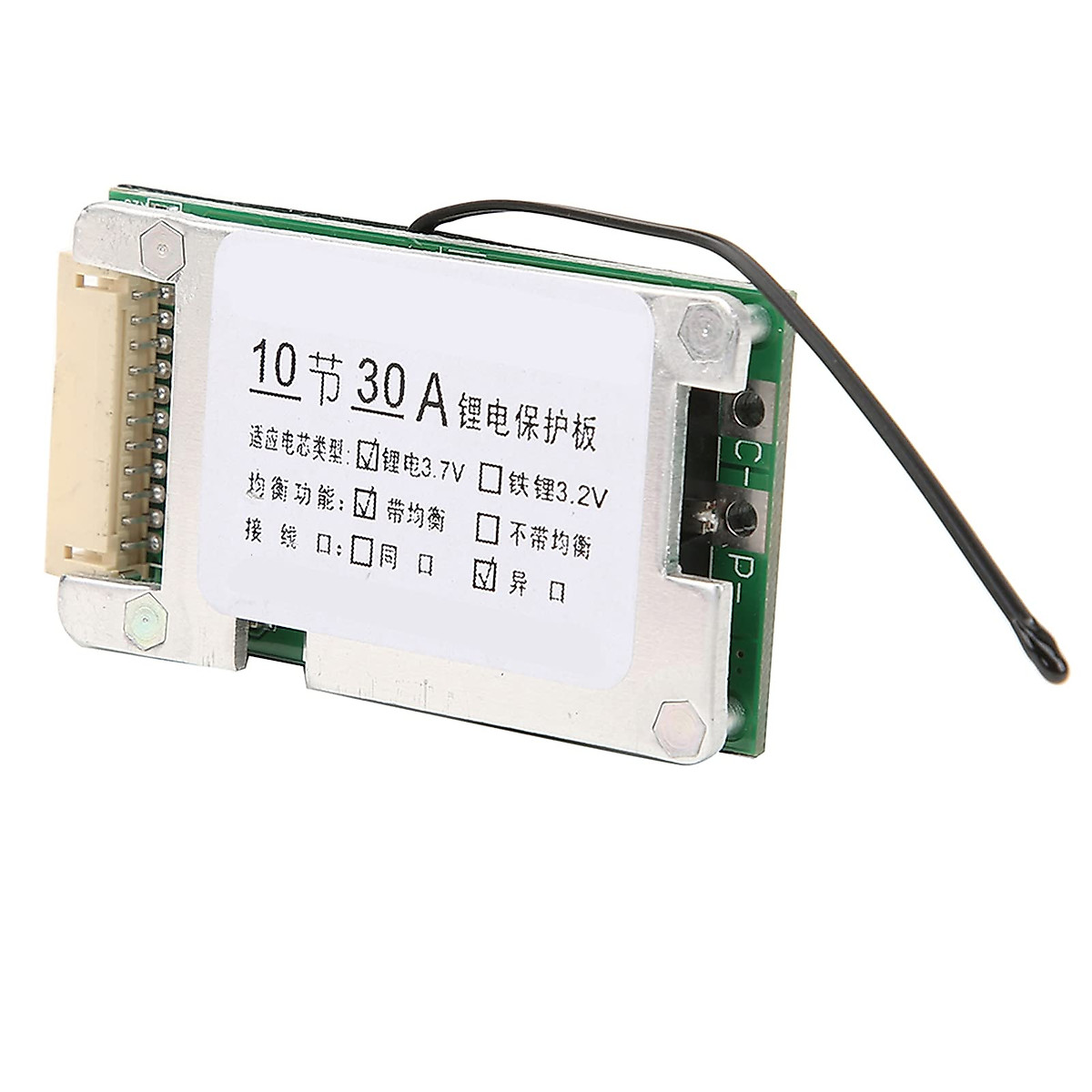1000W Lithium Battery Board 10S 36V 30A PCB Battery Protection Board with Balance Function
