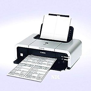Perforated Paper, 4 Up 24# 8.5" X 11". Perforated in 4 Pcs. of 4.5" X 5.5". (1 Horizontal 1 Vertical). 500 Sheets. Ideal for W-2 and 1099 Tax Forms, and Much More. Working with Laser/Inkjet Printer.