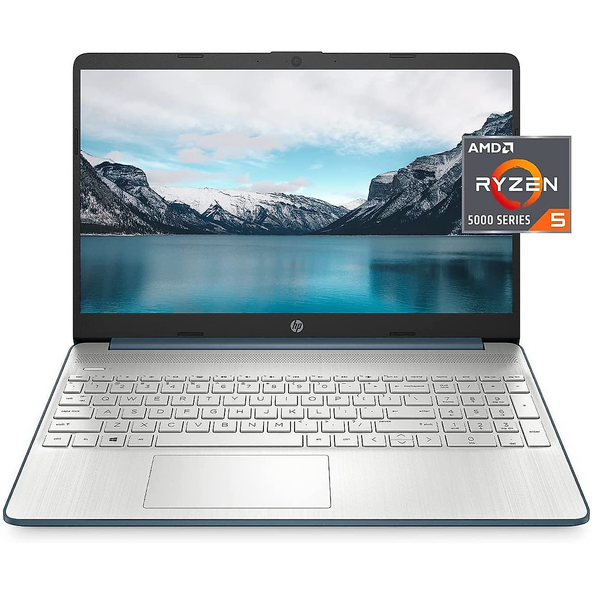 HP 2022 Latest Laptop, 15.6" FHD (1920 x 1080) IPS Display, AMD Ryzen 5 5500U (Beats i7-1065G7), Up to 4.0GHz, 9 hr Battery Life, HDMI, Webcam, Fast Charge, Type-C, Win 11 (16GB RAM | 1TB SSD)