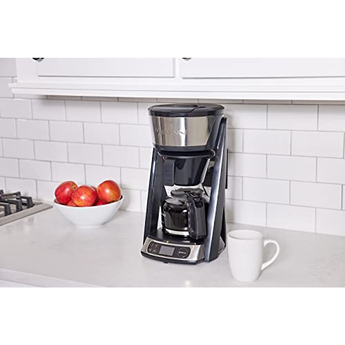 BUNN Heat N Brew Programmable Coffee Maker, 10 cup, Stainless Steel