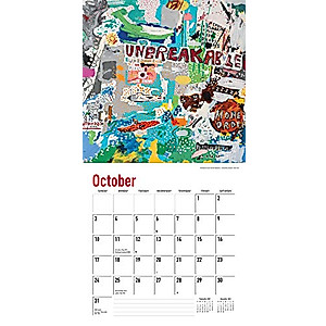 Jean-Michel Basquiat 2021 Wall Calendar