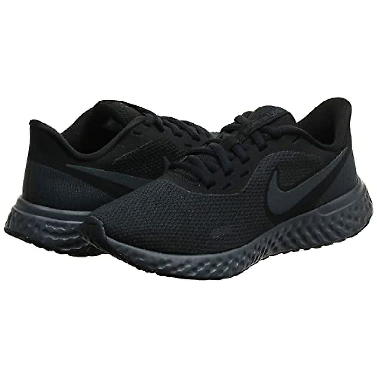 Nike Women's Revolution 5 Running Shoe, Black/Anthracite, 6 Regular US