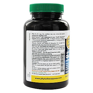 Phyto Therapy, Liquid Calcium Single, 90 Count