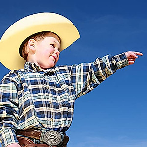 Western Cowboy/Cowgirl Initial Belt Buckle - Silver- Large, Letter Buckles For Men And Women H