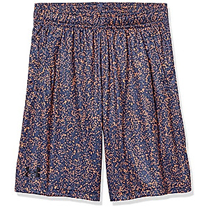 Under Armour Boys' Renegade 3.0 Printed Shorts, Utility Blue (496)/Black, Youth Medium