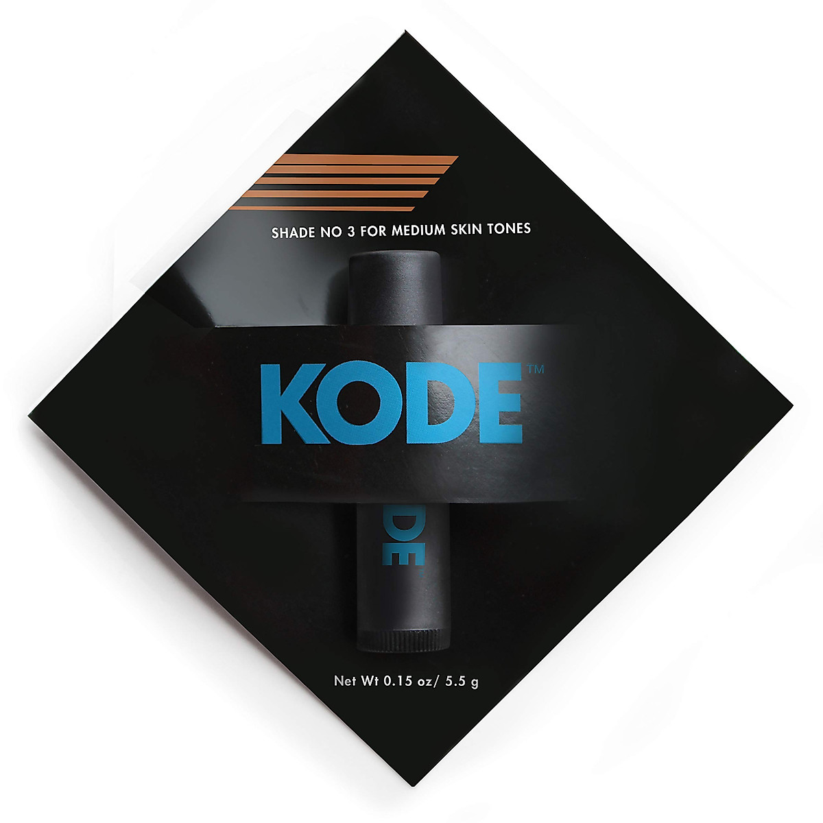 KODE Mens Concealer (Shade 3 of 6) Dark Circle Under Eye Cream Corrector, Multi-Use, Pimples, Scars, Rashes