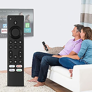 CT-RC1US-21 Replacement Voice Remote Control fit for Toshiba Fire TV 32LF221U21 43LF621U21 43LF421U21 50LF621U21 55LF621U21 65C350KU TF-32A710U21 TF-43A810U21 TF-50A810U21 TF-55A810U21
