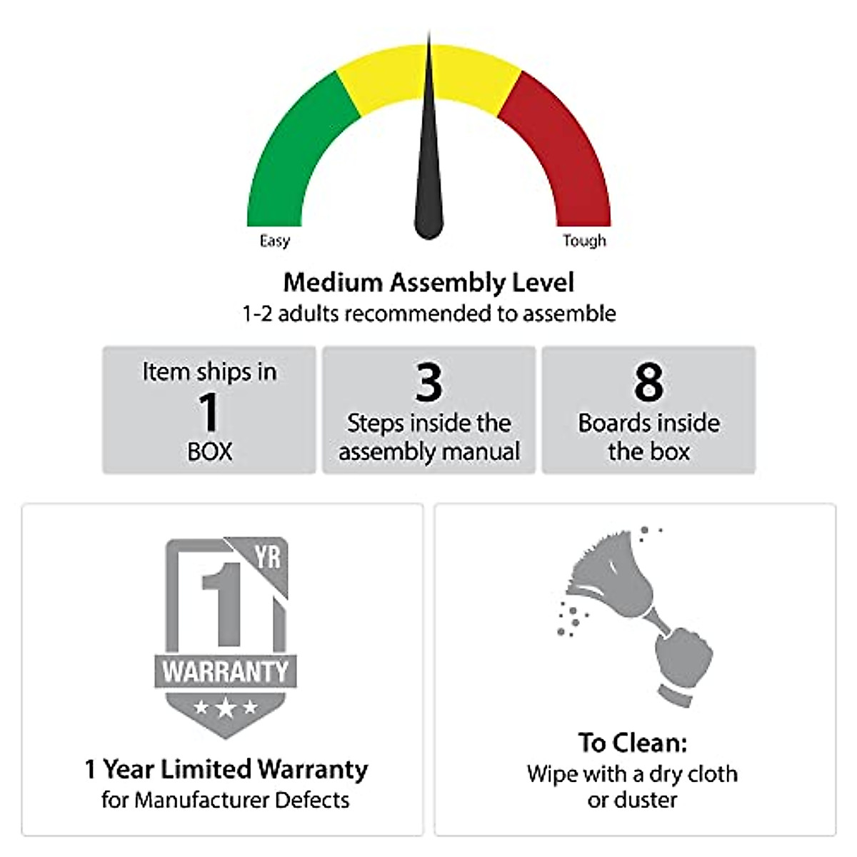 Ameriwood Home Drexel Closet Storage Rack, Pale Oak