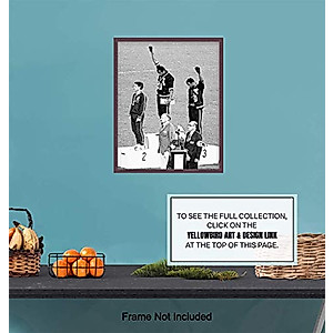 African American Wall Art - Black Wall Art - African American Wall Decor - Civil Rights Poster - Black History - Black Heroes - African American History - Black Pride - Picture Print