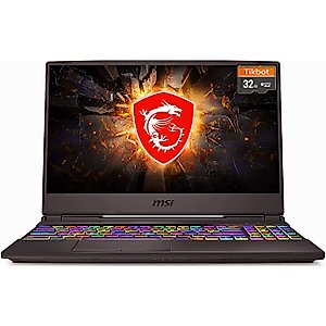 MSI GL65 Gaming Laptop: 15.6" Display, Intel Core i5-10300H, NVIDIA GeForce GTX 1650, Wi-Fi 6, 8GB RAM, 512GB NVMe SSD, Win10 (8GB RAM|512GB PCIe SSD)