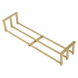 Towel Racks for Bathroom, Bathroom Towel Storage Rack Wall Mounted Wall Towel Rack Bath Towel Holder Wall for Rolled Towels (Gold)