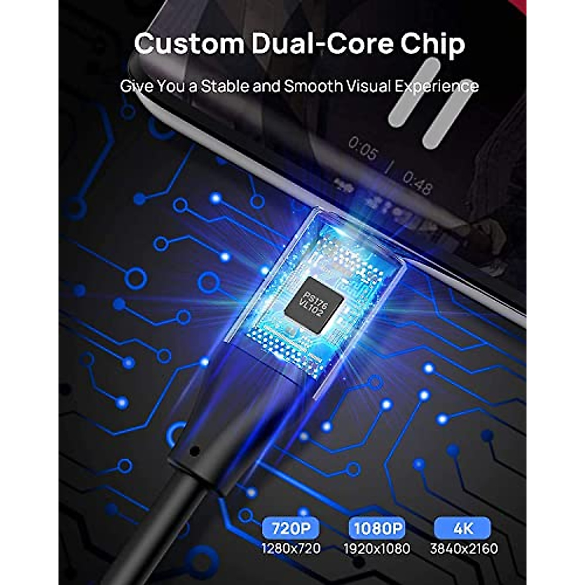 [Apple MFi Certified] iPhone Aux Cord for Car, Lightning to 3.5mm Audio Stereo Cable Compatible with iPhone 14 13 12 11 XS XR X 8 7 6 for Speaker/Car Stereo/Headphone, Support All iOS Version