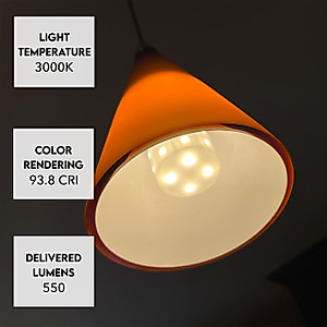 Tech Lighting LED Bi-Pin Replacement Module, Dimmable LED, 3000K, 430 Lumens, Easy to Install, Long Lasting, Energy-Saving, Damp Rated, GY 6.35 Socket (Tall)