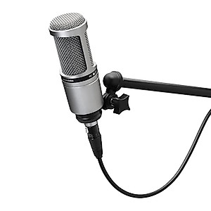Audio-Technica 2020GM Cardioid Condenser Microphone Silver