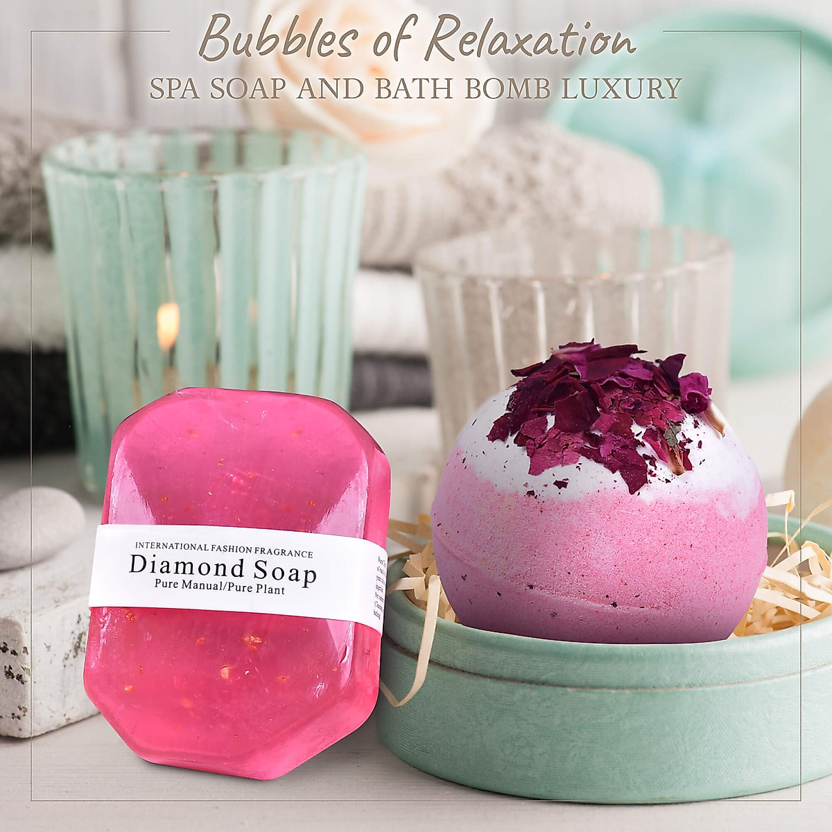 Birthday Gifts for Women Friendship, Spa Gift Baskets Set, Unique Gifts Ideas for Women, Christmas Gifts for Mom Best Friends Sister Wife Coworker,30th 40th 50th 60th Birthday Gifts for Women