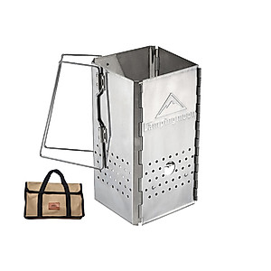 camping moon Portable Charcoal Chimney Starter Stainless Steel MT-18