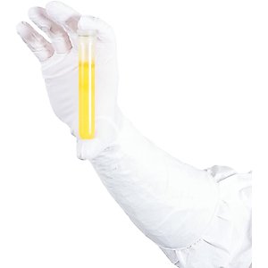 Ansell BNPS90 BioClean N-Plus Sterile Nitrile Glove, 16" Length, Hand Specific, White, Size 9.0 (Pack of 200)