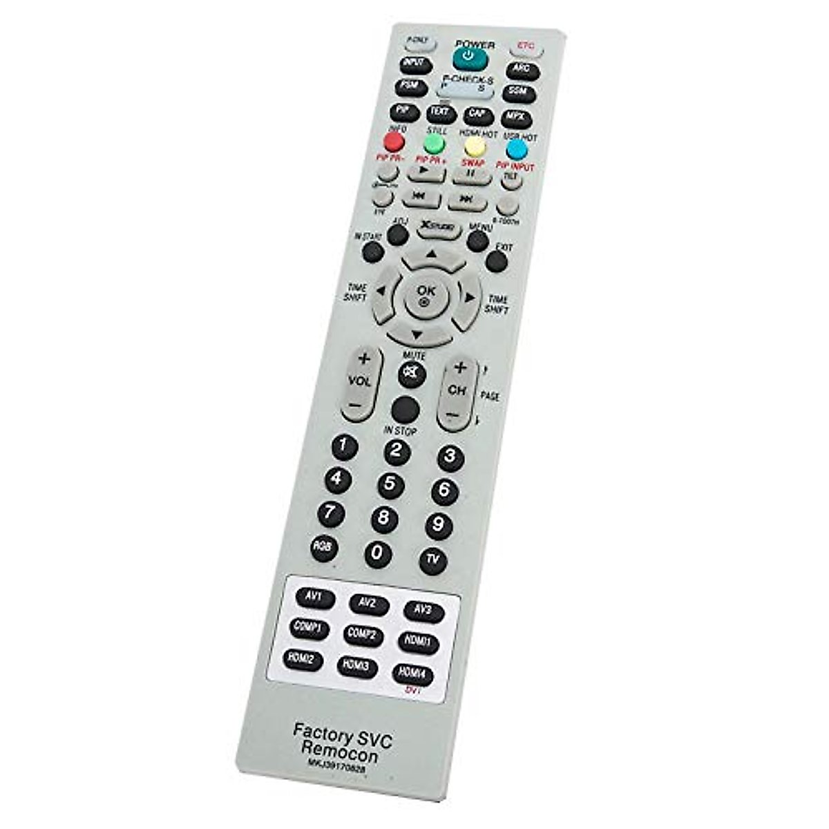MKJ39170828 Replace Factory SVC Remocon Service Remote Control Compatible with LG LCD LED TV DU-27FB32C DU27FB32C