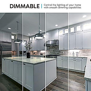 LUXRITE A21 LED Bulbs 150 Watt Equivalent, 2550 Lumens, 5000K Bright White, Dimmable Standard LED Bulb 22W, Energy Star, E26 Medium Base - Indoor and Outdoor (2 Pack)