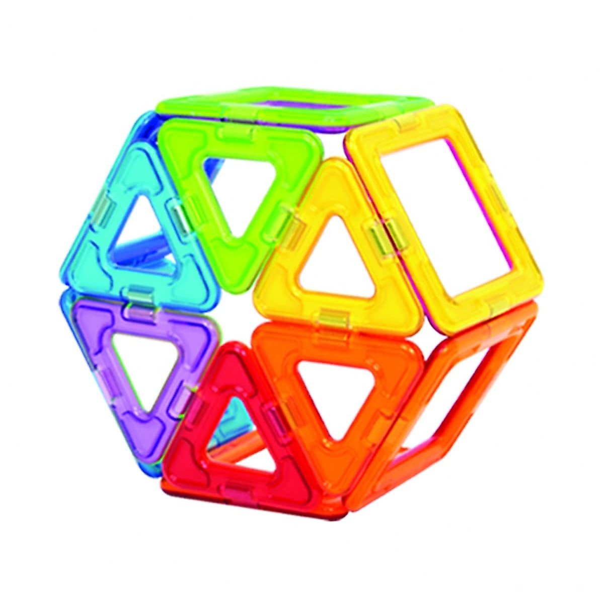 Magformers Rainbow 26PC Set | Magnetic Tiles Building Blocks, Educational STEM Toy Set | Magnetic Building Tiles for Kids to Develop Problem-Solving Abilities and Shape Recognition