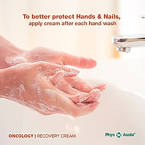 PhysAssist Oncology Recovery Cream: 4 oz Unscented, Super Moisturizing for Dry, Itchy, Sensitive Skin