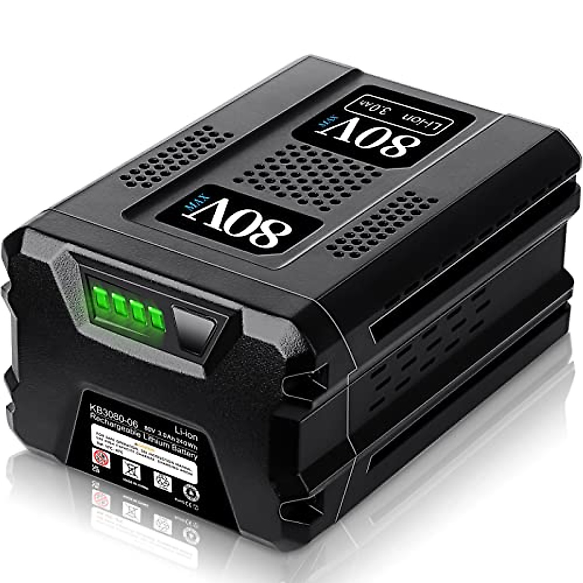 【Upgrade for Koablt 80V】 3.0Ah Replacement Battery for Kobalt 80V MAX Lithium-Ion Battery KB2580-06 KB680-06 KB280-06 2910303-RC for Cordless Power Tool High Capacity(NOT for GREENWORKS/POWERWORKS)