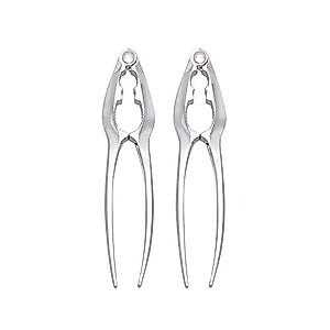 Household Tools Stainless Steel Set 8pcs Lobster Crackers and Picks Set Walnut Opener Crab Leg Tools Stainless Steel Seafood Crackers Forks Nut Set Zinc Alloy Household Tool Set