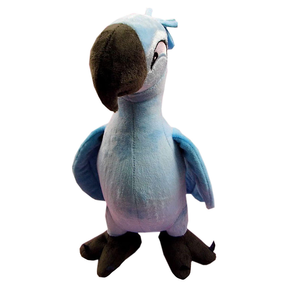 Muaquata Blue Parrot with Flower Stuffed Animal Plush Toy (Blue Parrot with Flower)