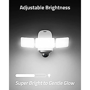 eufy security S330 Floodlight Cam 2 Pro, 360-Degree Pan & Tilt Coverage, 2K Full HD, 3,000 Lumens, Smart Lighting, Weatherproof, On-Device AI Subject Lock and Tracking, No Monthly Fee, Hardwired