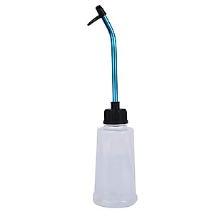 Fuel Filler Bottle, 250ML Universal RC Car Accessory Nitro Engine Fuel Filler Bottle with Aluminum Alloy Bottle Straw for RC Model Car White Fuel Bottle