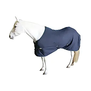 Derby Originals Classic Fleece Cooler All Season Horse Sheet & Blanket Liner | Stables & Outdoor Use (Navy, 69")