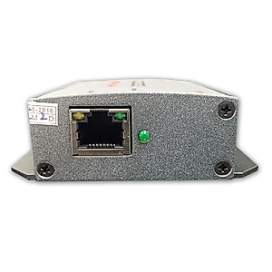 IPCamPower POE Powered 2 Port Switch & Network Cat5 Cat6 Midspan Cable Range Extender Passthrough Repeater for IP Cameras