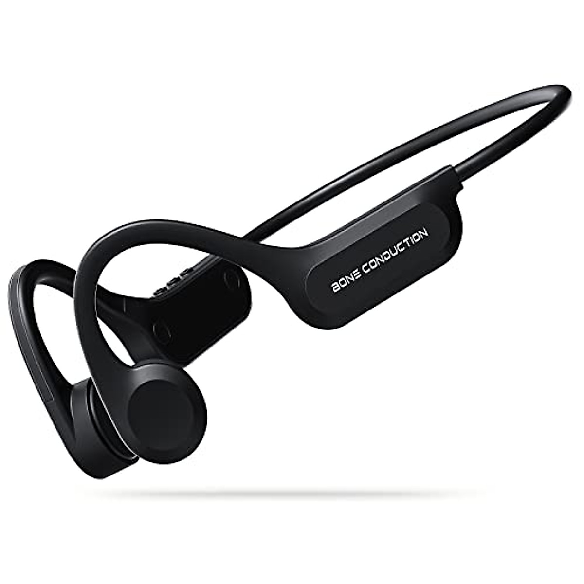 HIWEFEN Bone Conduction Headphones Bluetooth 5.3 Wireless Open Ear Sport Earphones with Mic, 8Hr Playtime, Waterproof Sweat-Proof Over Ear Conducting Headphones for Running, Workout, Gym, Cycling