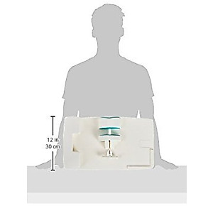Homecraft Kitchen Workstation, Large One Handed Multipurpose Cutting Board with Corners, Spikes, Clamp, Cheese Grater, and Slicer, Chopping Board with Suction Cups to Prevent Sliding,19 3/4" x 11 3/4"