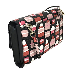 Kate Spade Sweet Mini Pastries Winni Convertible Clutch Crossbody, Multi