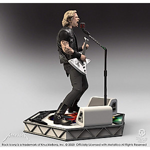 Knucklebonz - James Hetfield (Metallica) Limited Edition Collectible Statue (only 3000 Created) - Rock Iconz, Officially Licensed, Includes CoA
