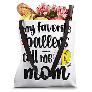 Softball Volleyball Players Call Me Mom Ball Mama Tote Bag