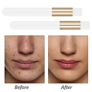 30pcs Lash Shampoo Brushes, Peel off Blackhead Removing Brush Tool, Eyelash Extensions Nose Pore Deep Cleaning Brush, Facial Cleansing Brushes, Cosmetic Lash Cleanser Brush (White)